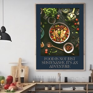 Culinary Classroom Wall Decor: Inspiring Art for Aspiring Chefs Cooking ...