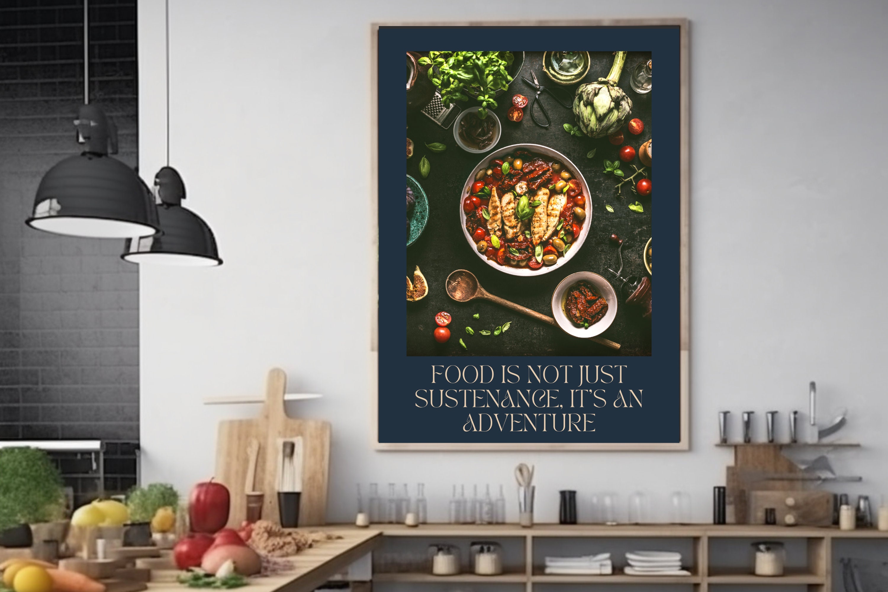 Culinary Classroom Wall Decor: Inspiring Art for Aspiring Chefs Cooking ...
