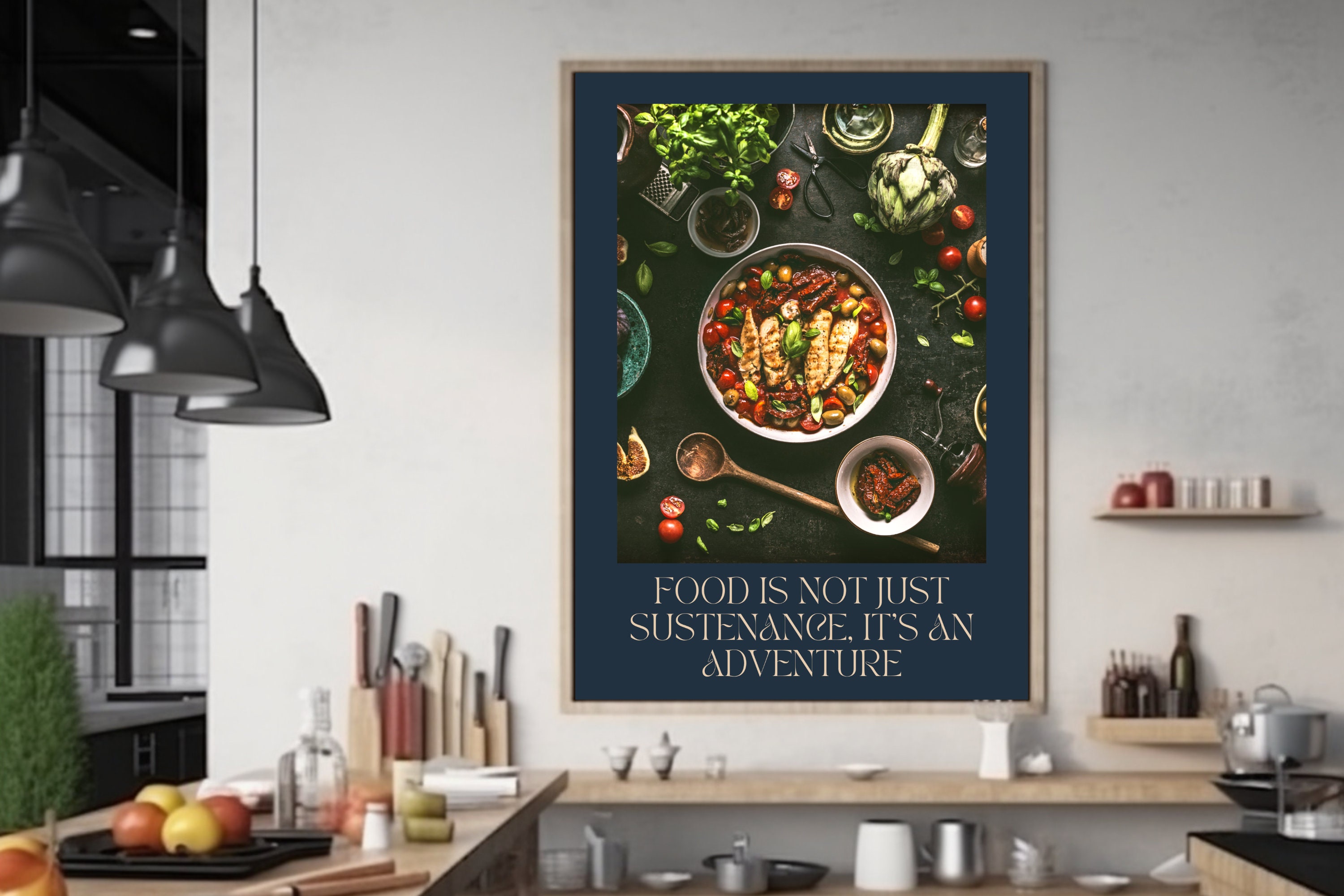 Culinary Classroom Wall Decor: Inspiring Art for Aspiring Chefs Cooking ...