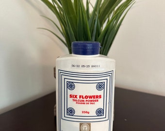 SIX FLOWERS Talcum Powder X2 - Etsy