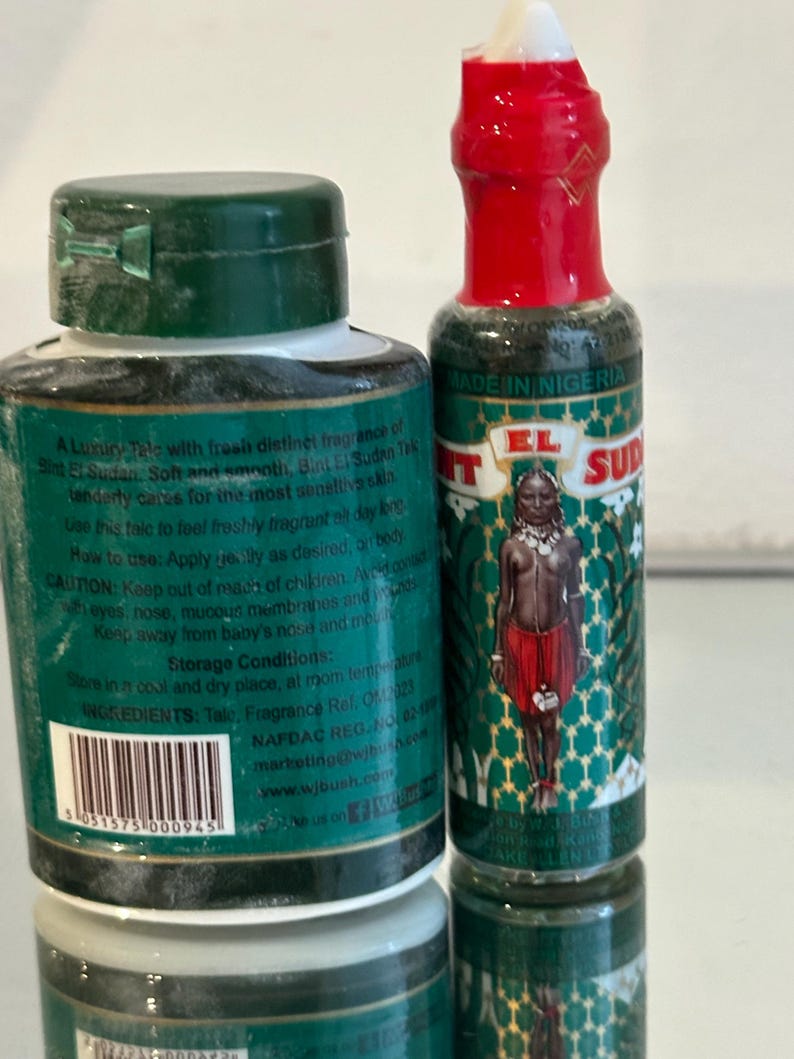 Bint El Sudan Powder & Oil Perfume Set - 30g - Etsy
