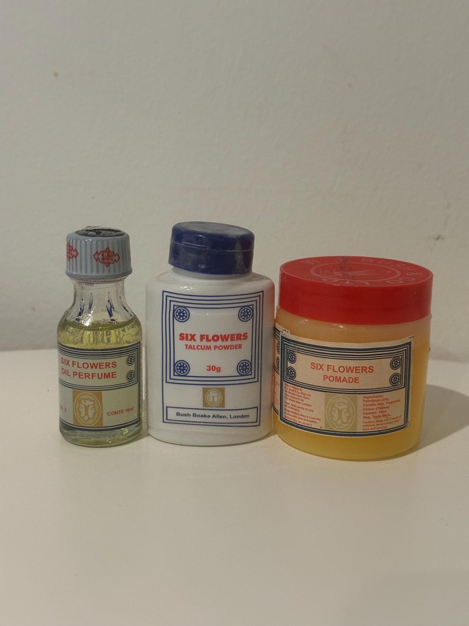 1 Six Flower Oil, Powder, Pomade - Etsy