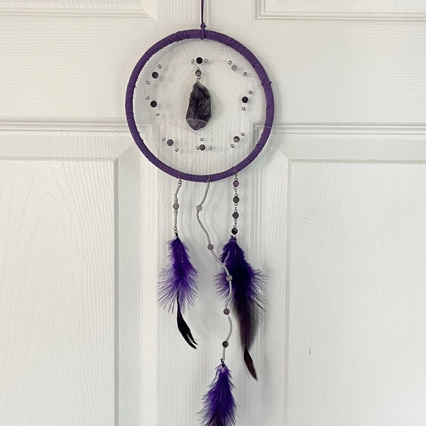 Crystal Dreamcatcher - Etsy