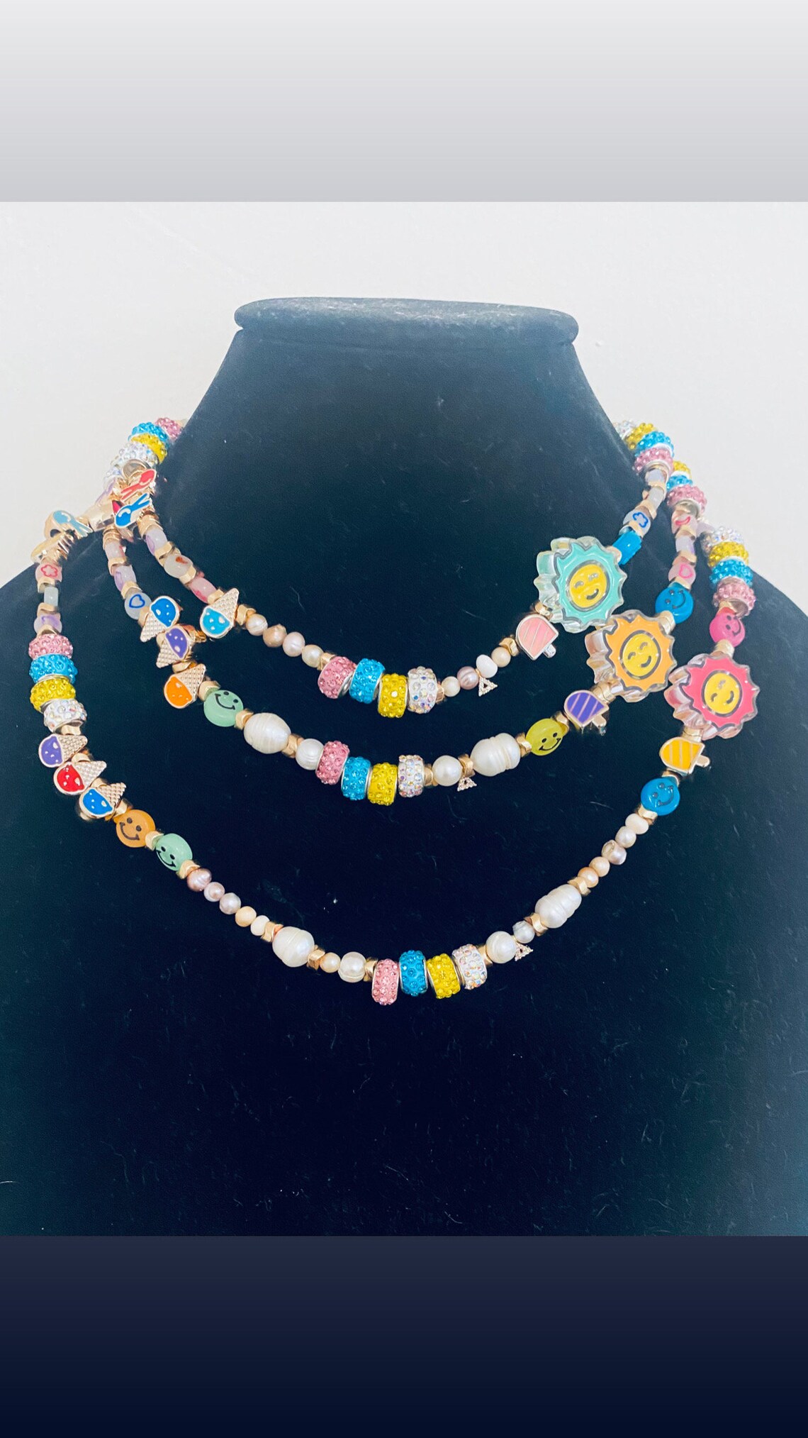 ADE skateboard P Chain pearled - Etsy