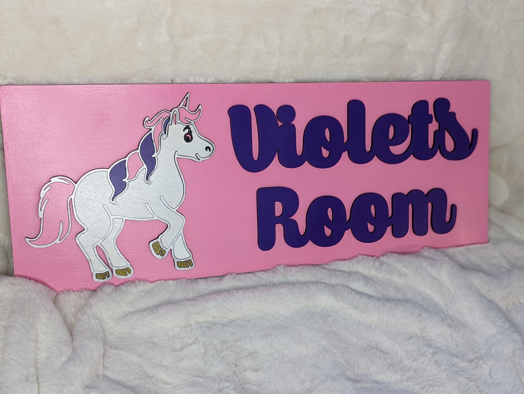 Customized Kids Bedroom Door Sign Room Kids Toy Room - Etsy