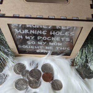 Personalized Coin Bank, Custom Bank, Bank, Custom Quote Bank, Sarcastic ...