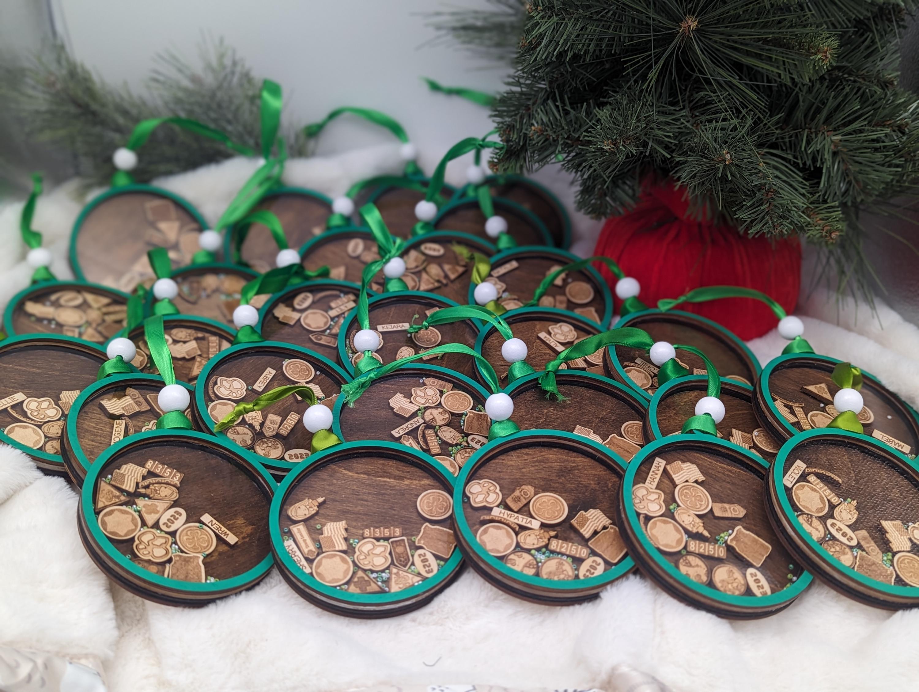 Scout Shaker Ornament, Girl Scouts, Boy Scouts, Troop Gifts, Scouts ...