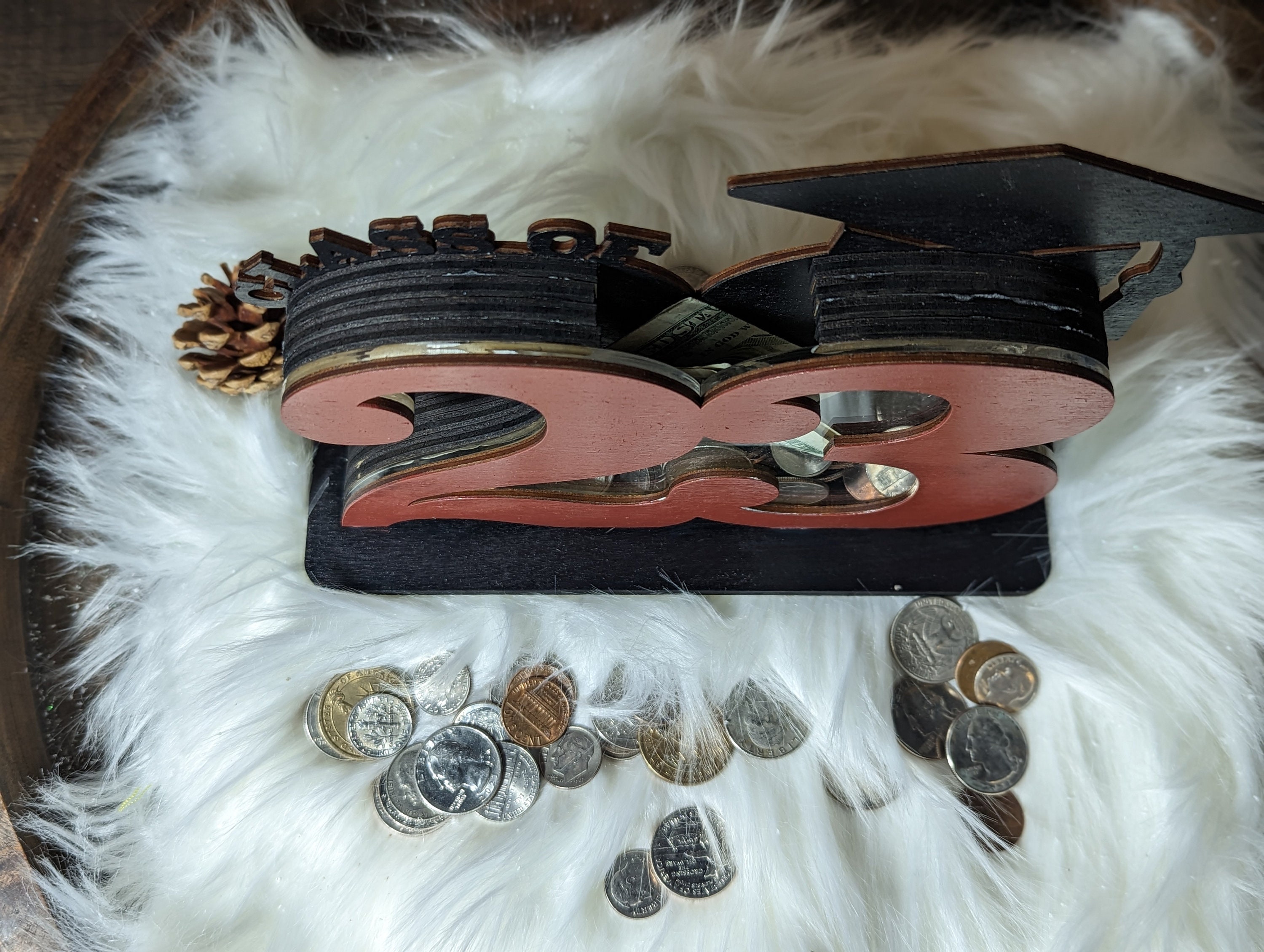 Personalized Graduation Coin Bank, Money Holder, 2023 Graduation, Bank ...