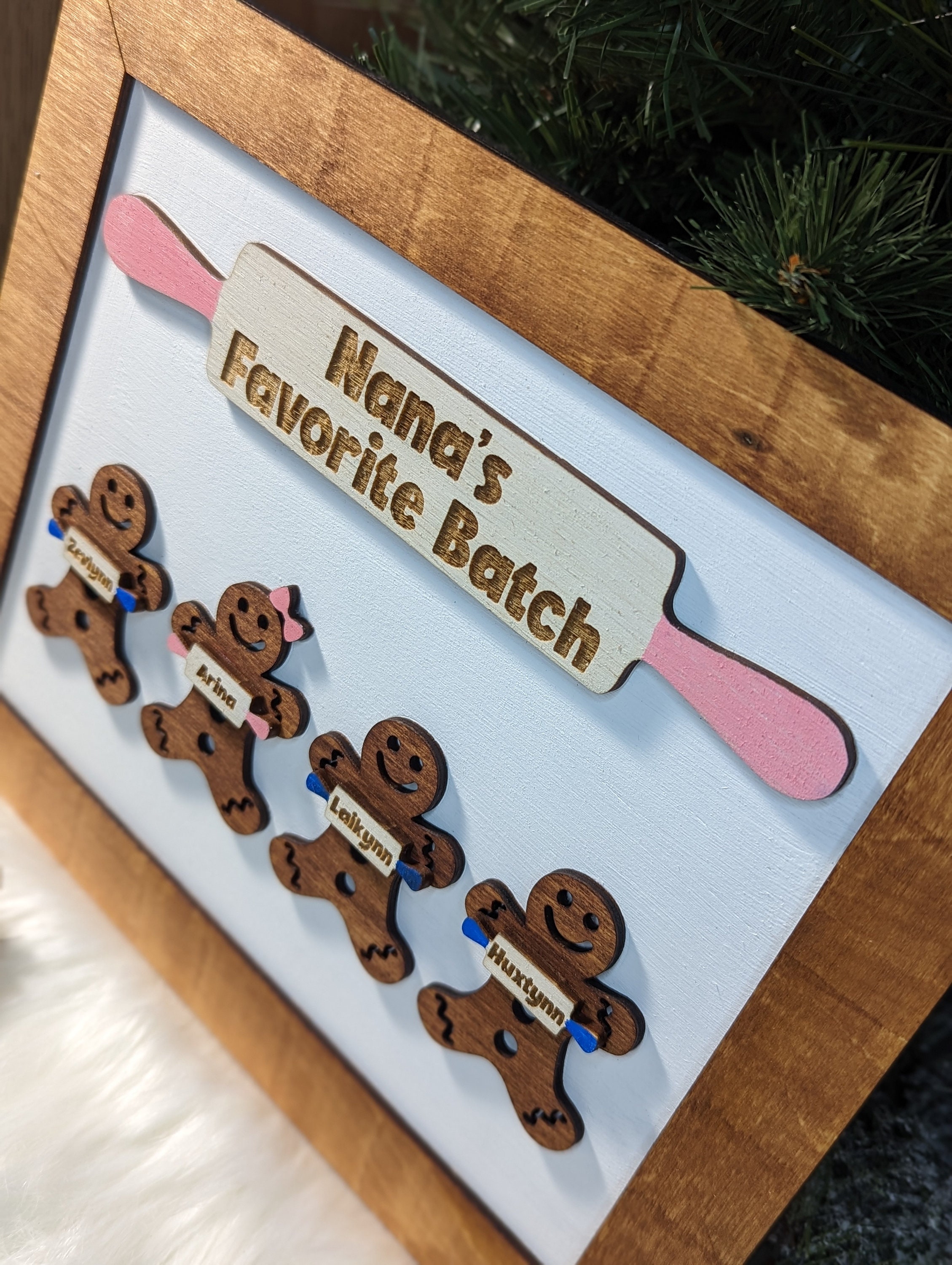 Mother's Day Plaque Nana's Batch Grandparent Plaque - Etsy