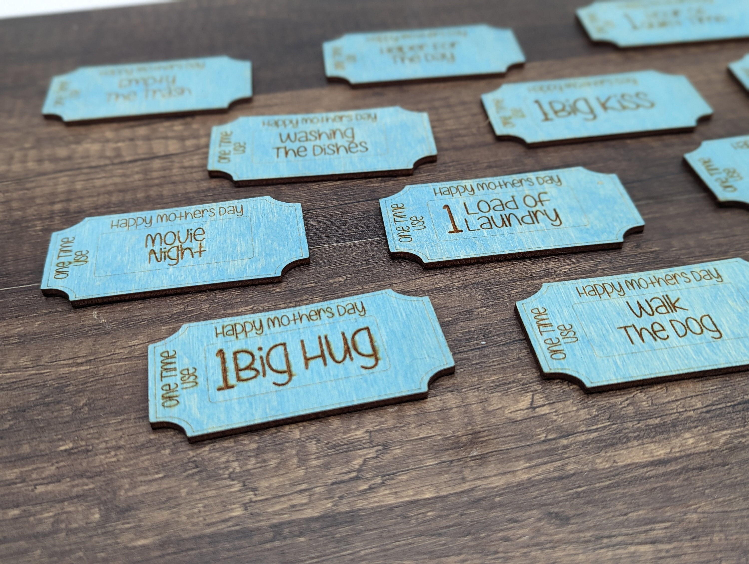 Mother's Day Tokens , Mom Tokens, Mom Needs Tokens, Mother's Day Gift ...