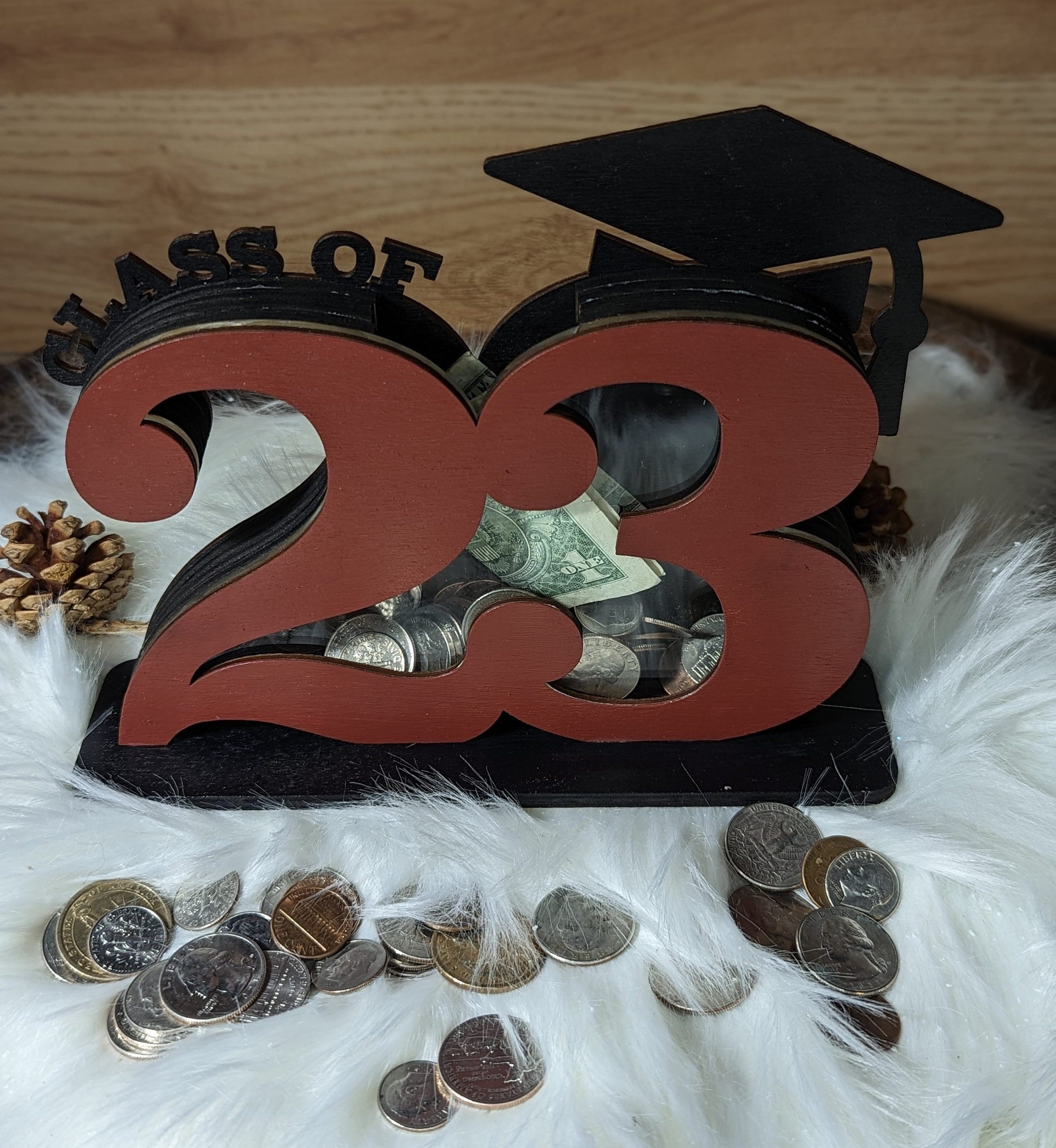 Personalized Graduation Coin Bank, Money Holder, 2023 Graduation, Bank ...
