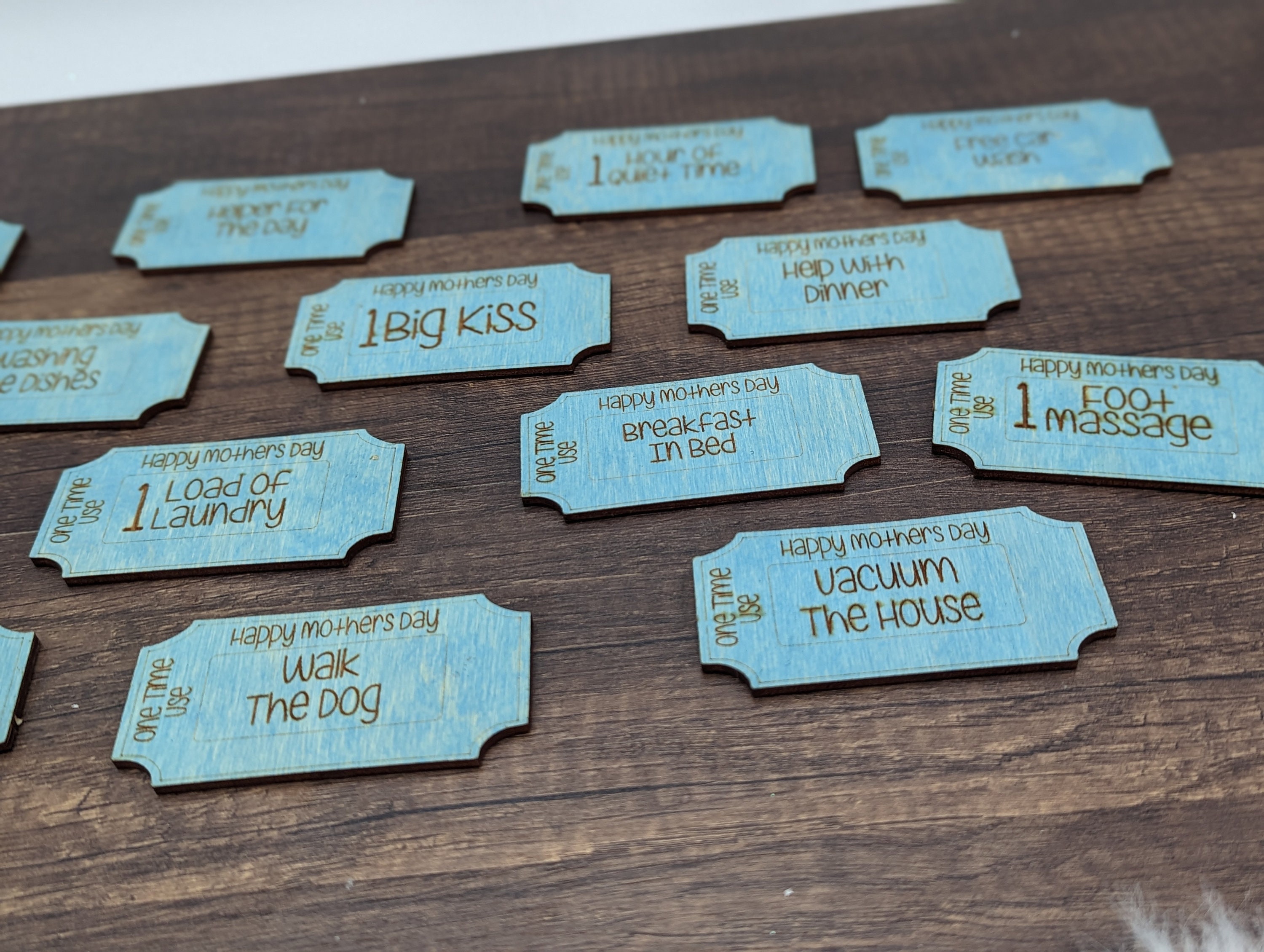 Mother's Day Tokens , Mom Tokens, Mom Needs Tokens, Mother's Day Gift ...