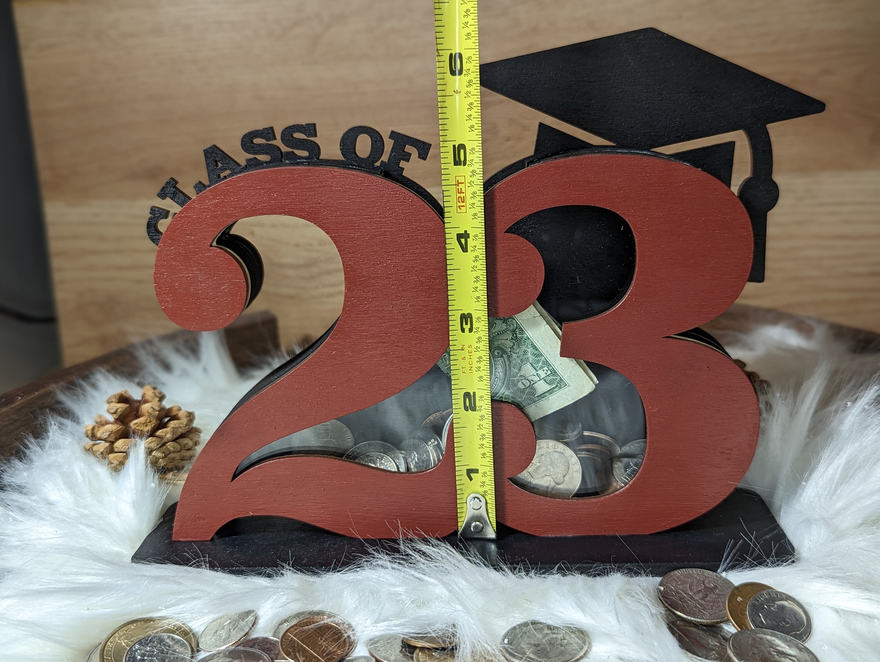Personalized Graduation Coin Bank, Money Holder, 2023 Graduation, Bank ...