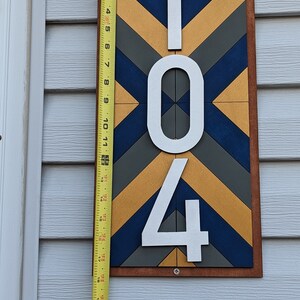 Property Number Sign Plaque, House Number Sign, Number Sign, Barn Quilt ...