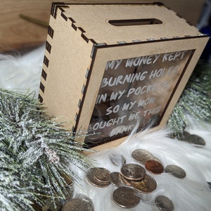 Personalized Coin Bank, Custom Bank, Bank, Custom Quote Bank, Sarcastic ...