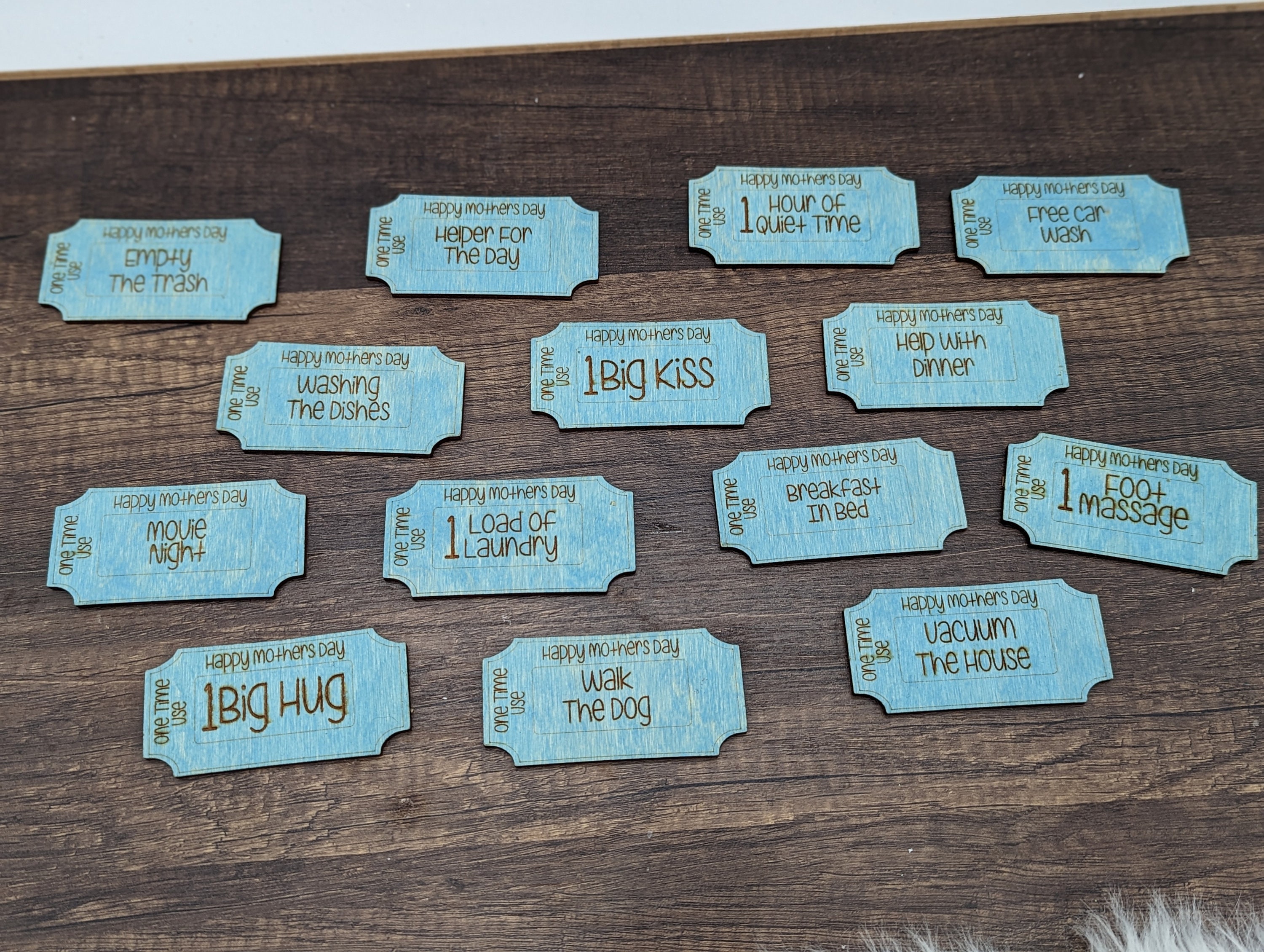 Mother's Day Tokens , Mom Tokens, Mom Needs Tokens, Mother's Day Gift ...