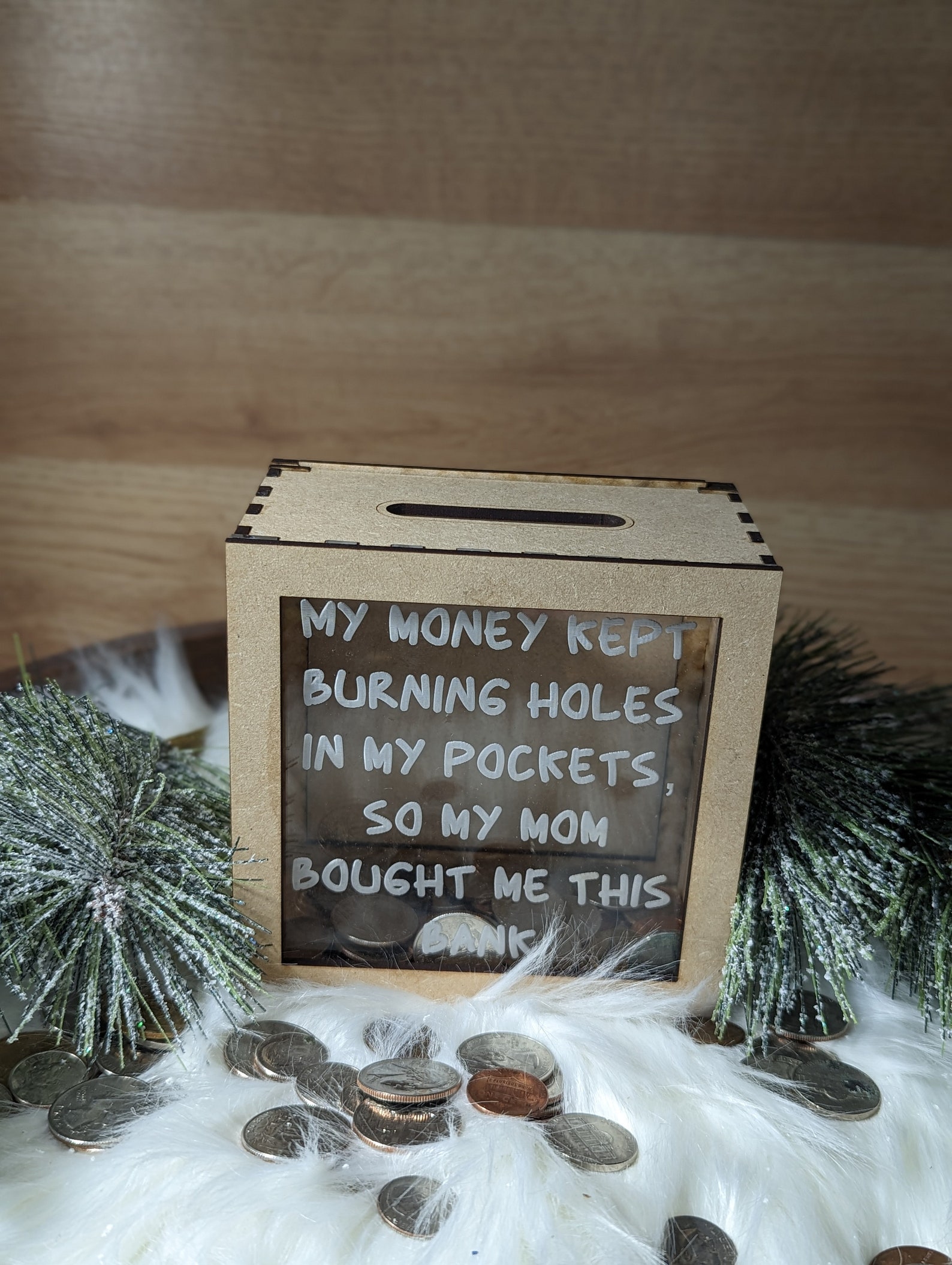 Personalized Coin Bank, Custom Bank, Bank, Custom Quote Bank, Sarcastic ...