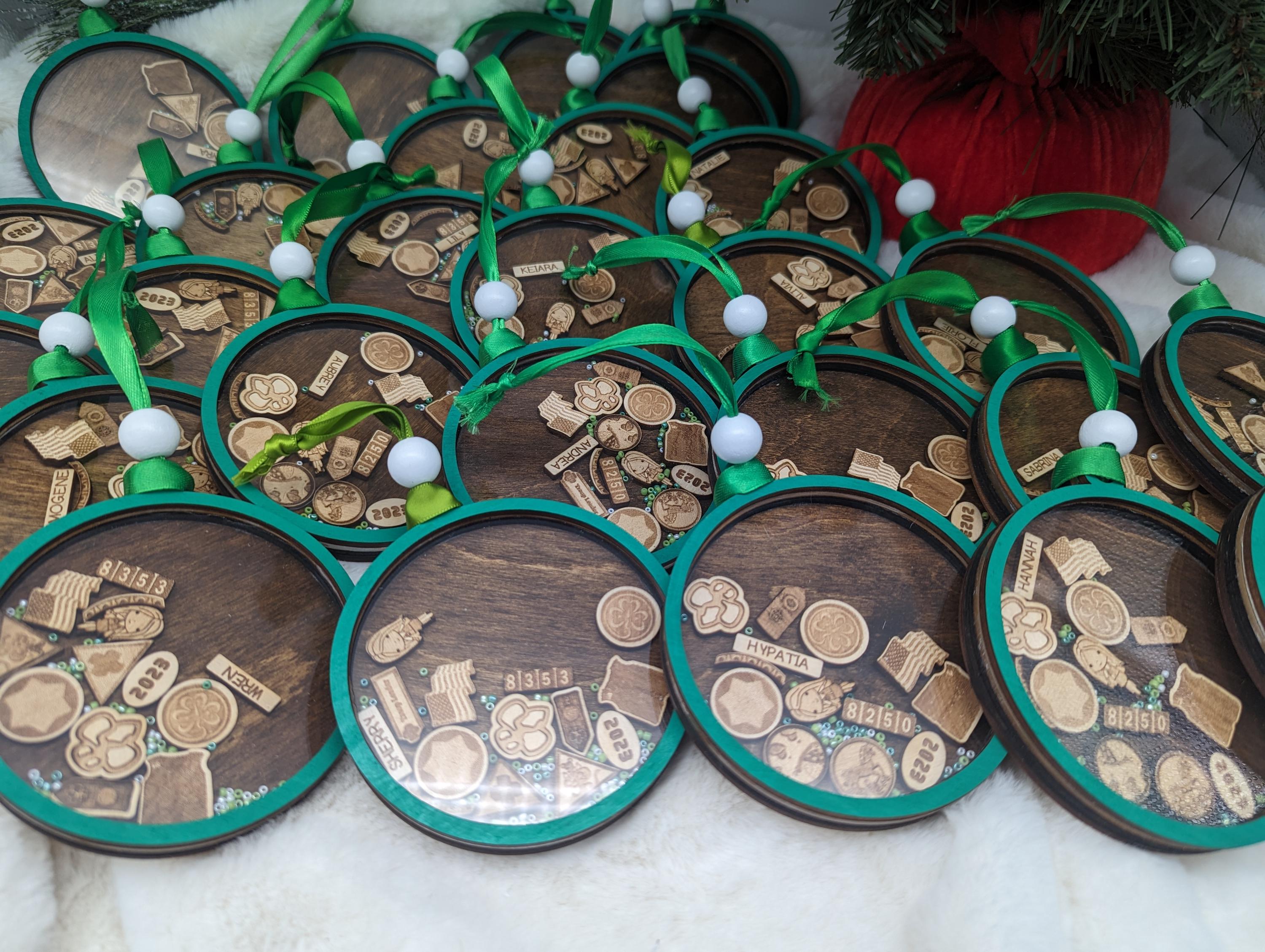 Scout Shaker Ornament, Girl Scouts, Boy Scouts, Troop Gifts, Scouts ...