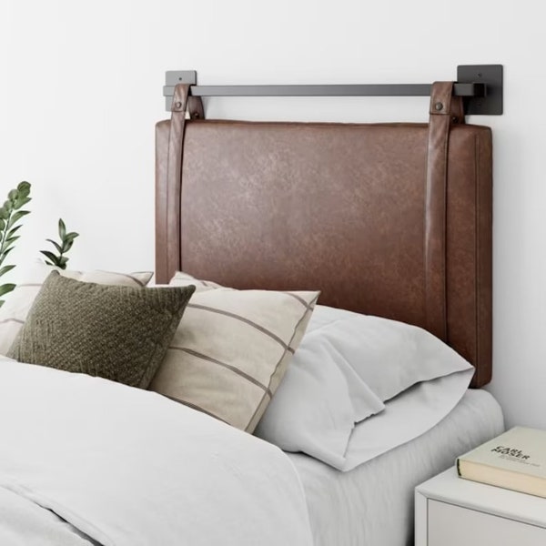 Leather Headboard Etsy
