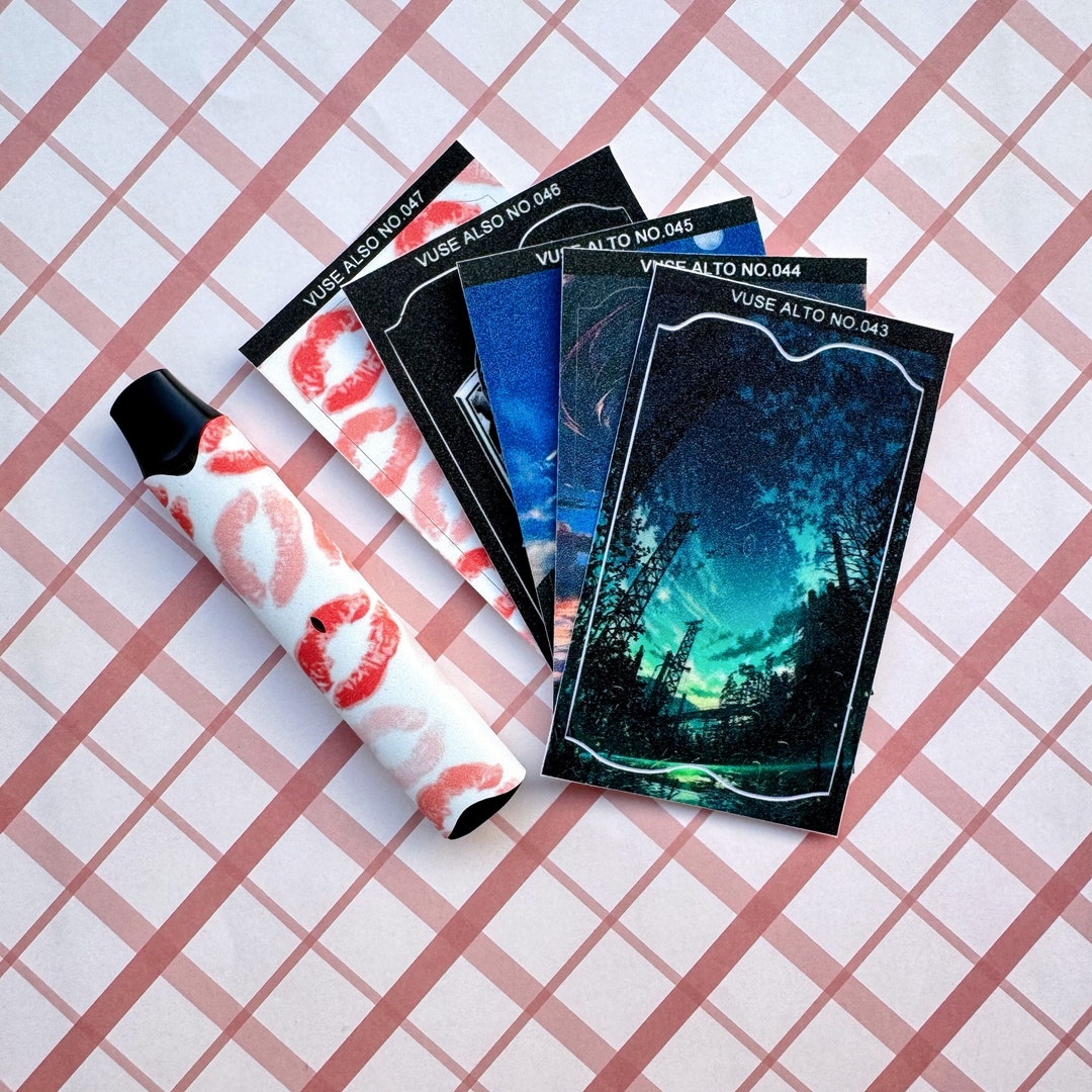Vuse Alto Glittering Skin/wrap/cover/vinyl, Vape Decal Gifts for ...
