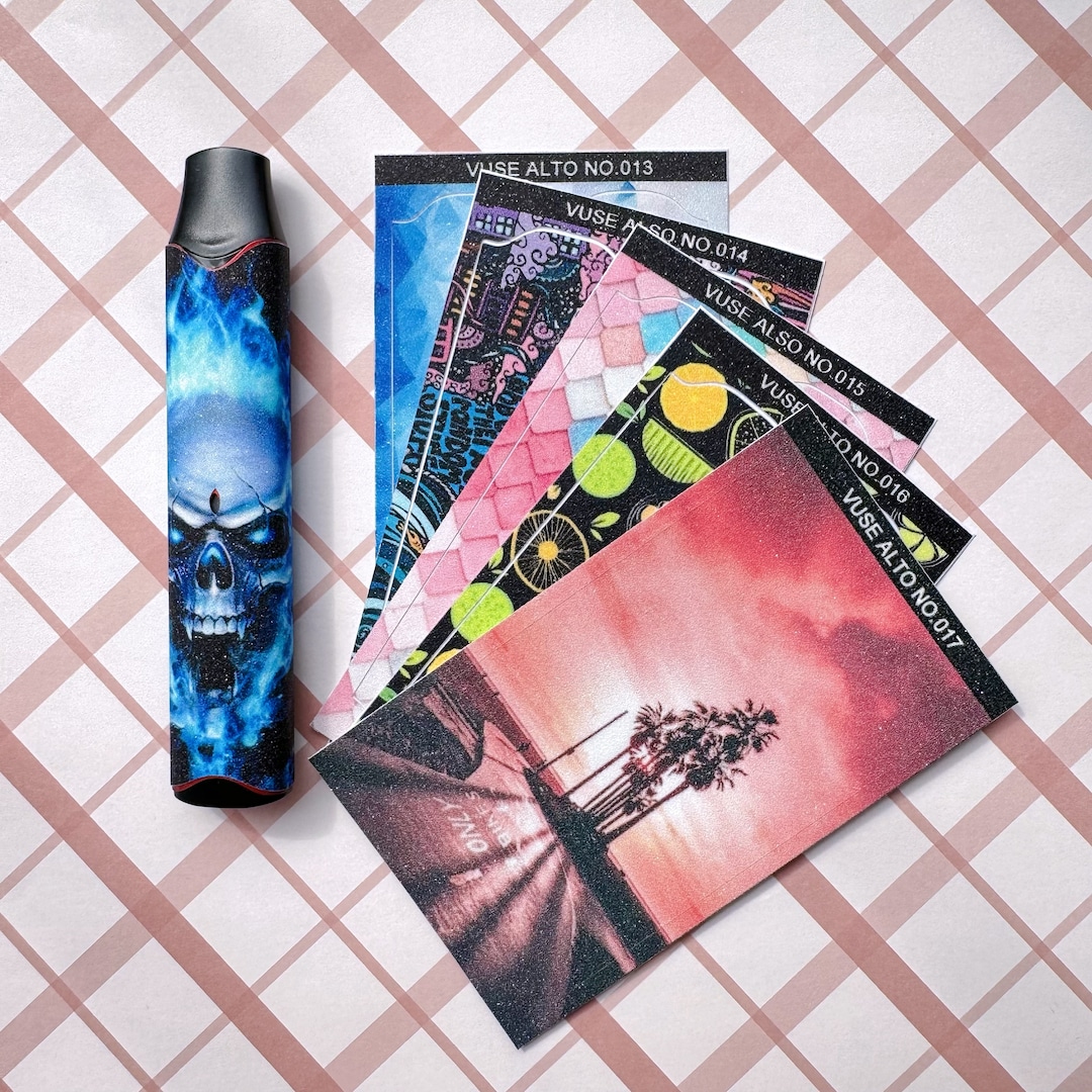 Vuse Alto Glittering Skin/wrap/cover/vinyl, Vape Decal Gifts for ...