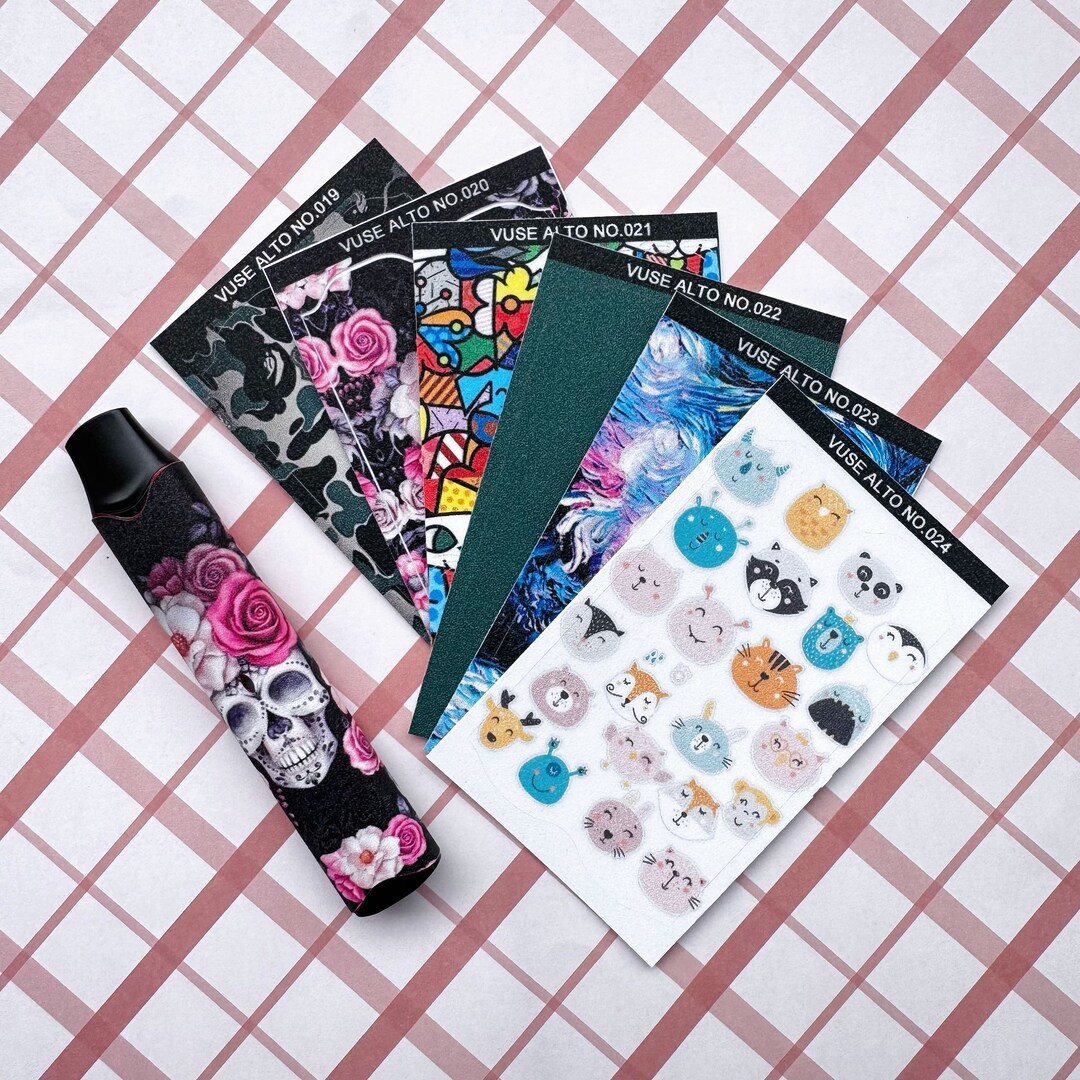 Vuse Alto Glittering Skin/wrap/cover/vinyl, Vape Decal Gifts for ...