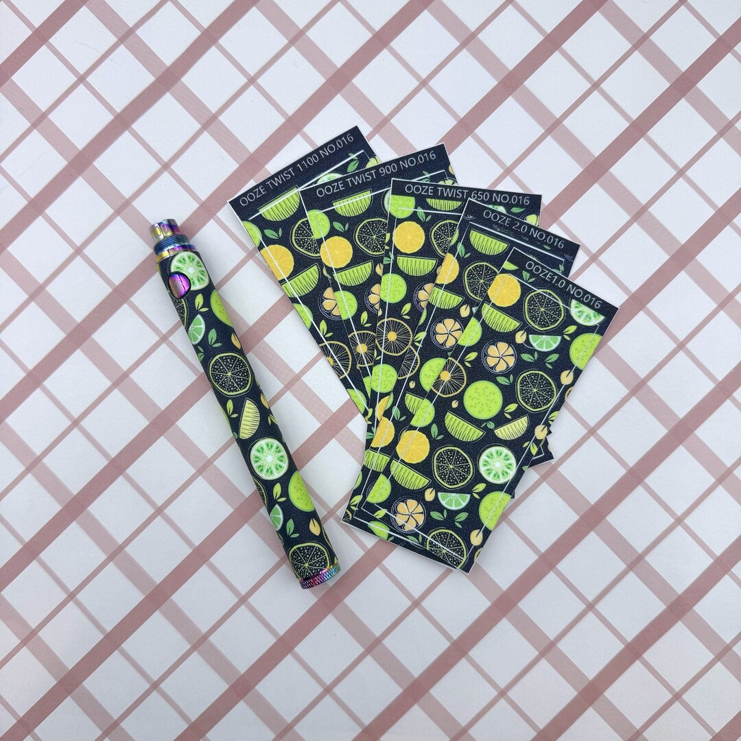 Ooze GLITTER Fruit Skin/decal/wrap/vinyl for Twist Slim Pen 1.0 | Twist ...