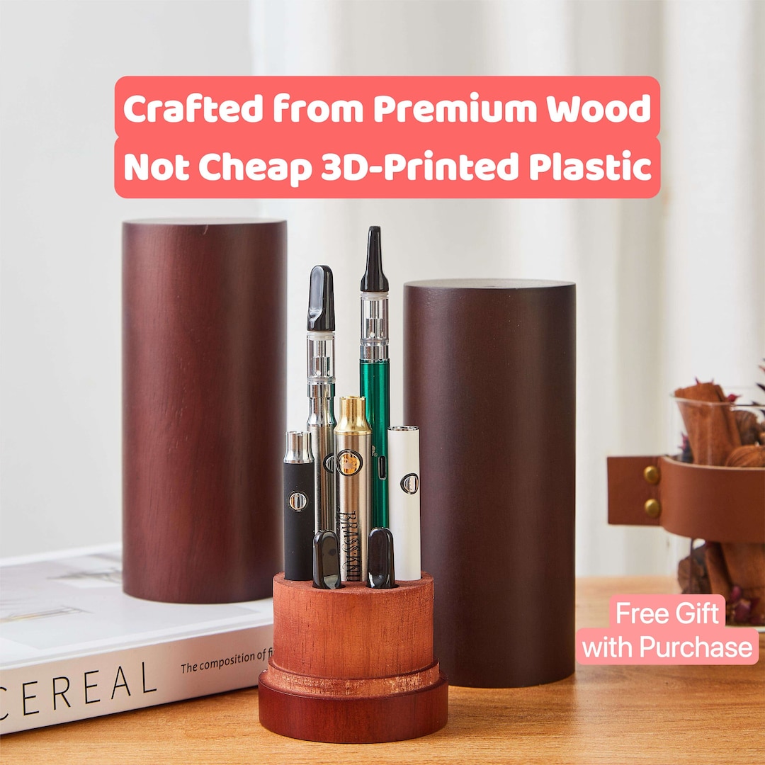 FREE CHAIN 510 Cartridge Stash Jar | Cartridge Stash Box| Vape Holder ...