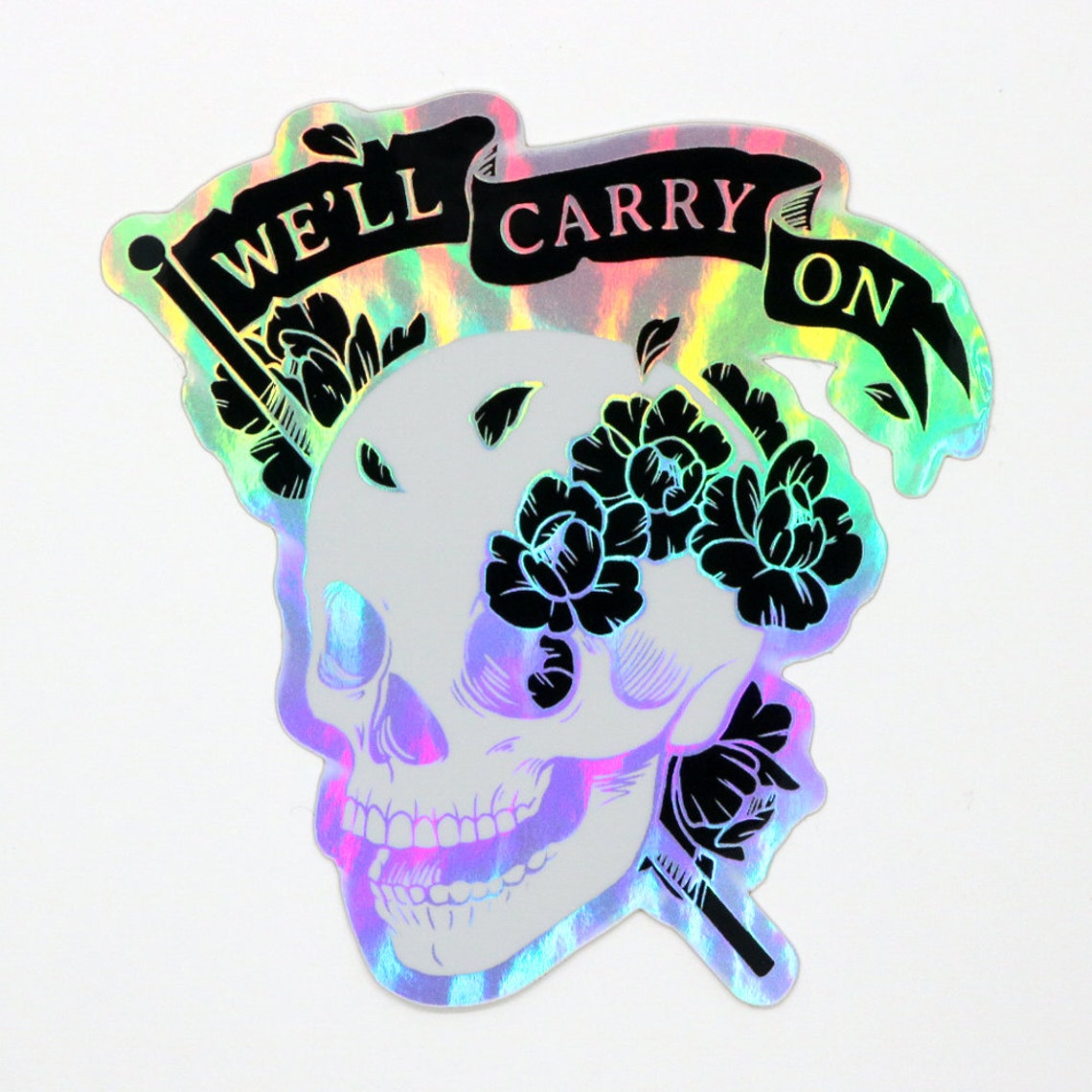 MCR Holographic Stickers | Etsy