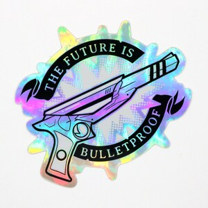MCR Holographic Stickers - Etsy