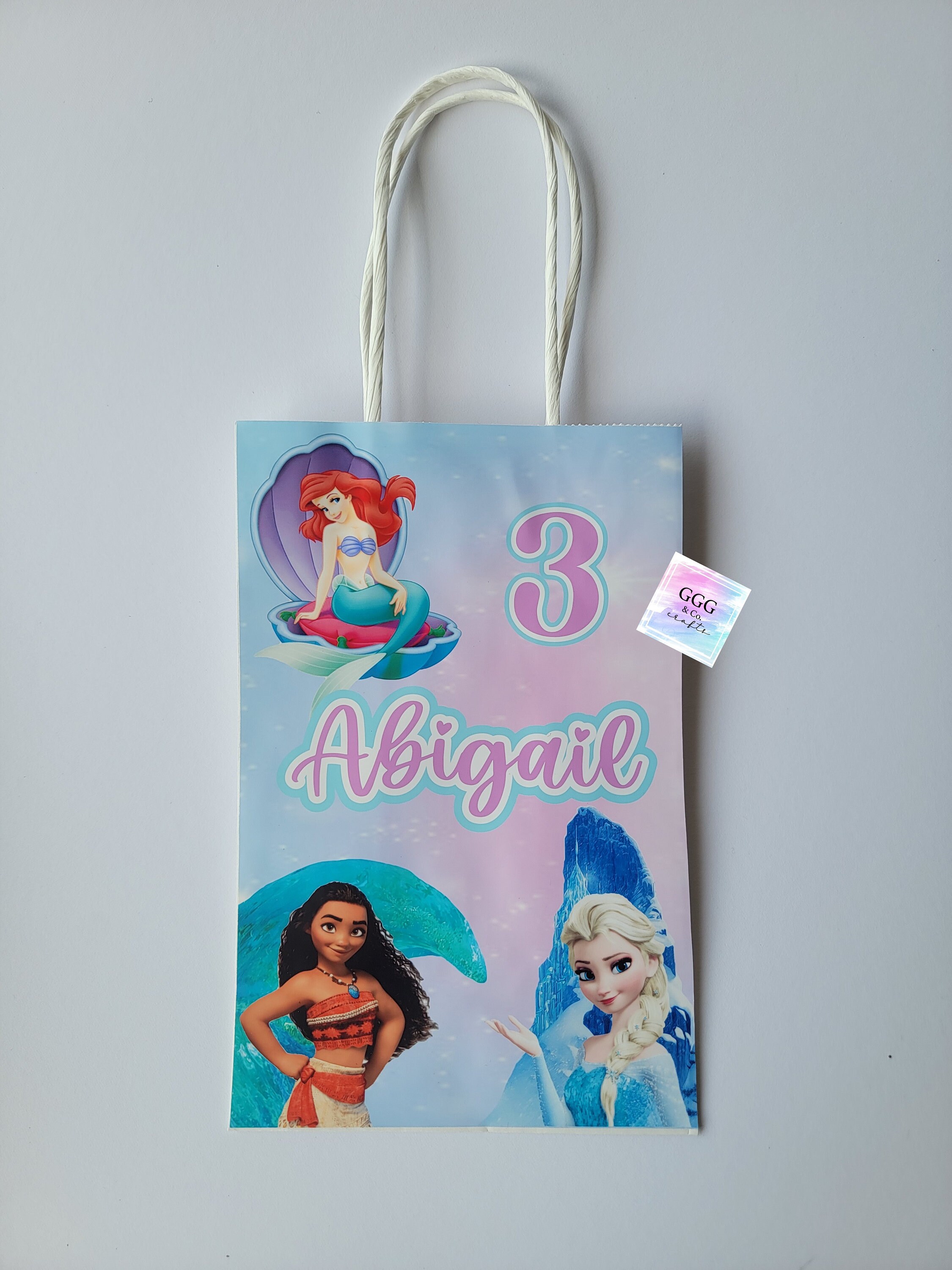 Princess Birthday Party, Princess Gable Boxes, Princess 3d Letter ...