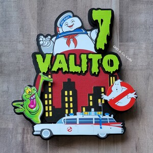 Ghostbuster Cake Topper Ghostbusters Party Ghostbusters - Etsy