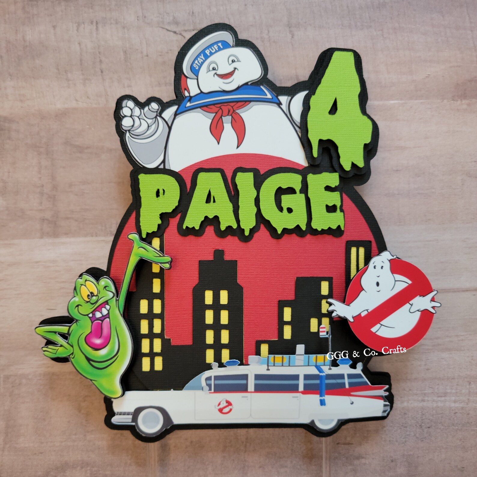 Ghostbuster Cake Topper Ghostbusters Party Ghostbusters - Etsy