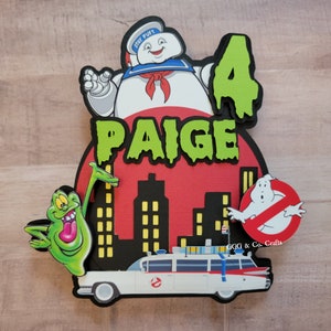 Ghostbuster Cake Topper, Ghostbusters Party, Ghostbusters Birthday ...
