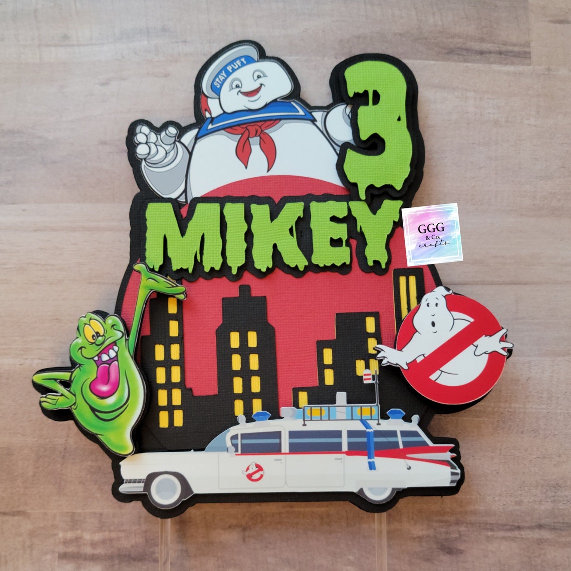 Ghostbuster Cake Topper Ghostbusters Party Ghostbusters - Etsy