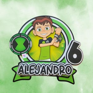 Ben 10 Cake Topper - Etsy