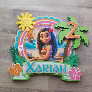 Moana Cake Topper - Etsy