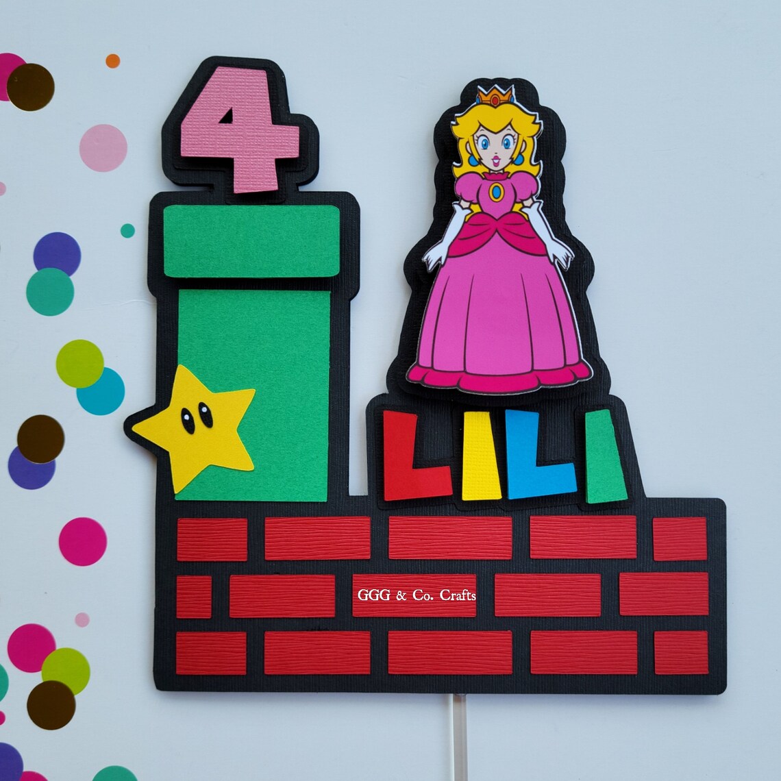 Super Mario Cake Topper - Etsy