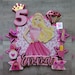 Pink Girly Cake Topper - Etsy