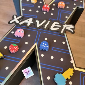 Pac-man Cake Topper, Arcade Topper - Etsy