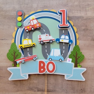Transportation Cake Topper, Transportation Birthday Party - Etsy