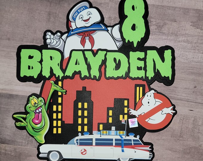 Ghostbusters Edible Images & Cake Topper - Etsy