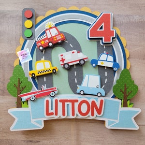 Transportation Cake Topper, Transportation Birthday Party - Etsy