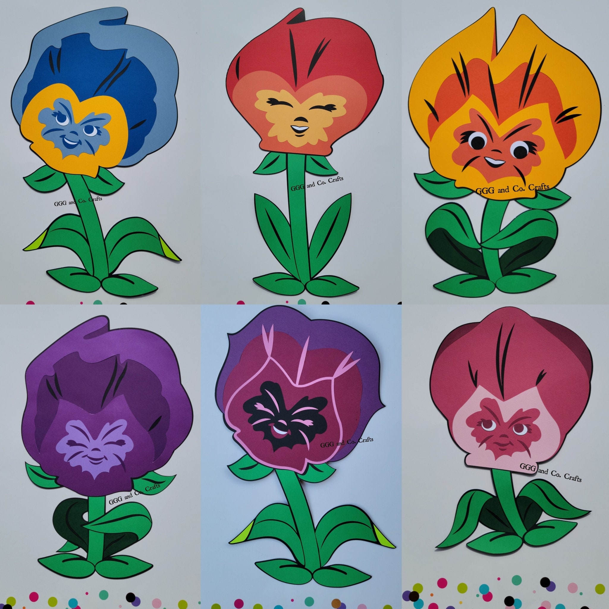 Alice In Wonderland Talking Flowers Party Decoration Photo Etsy Uk