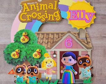 Animal.crossing Cake Topper - Etsy