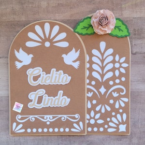 Cielito Lindo Baby Shower, Talavera Theme Baby Shower, Papel Picado ...