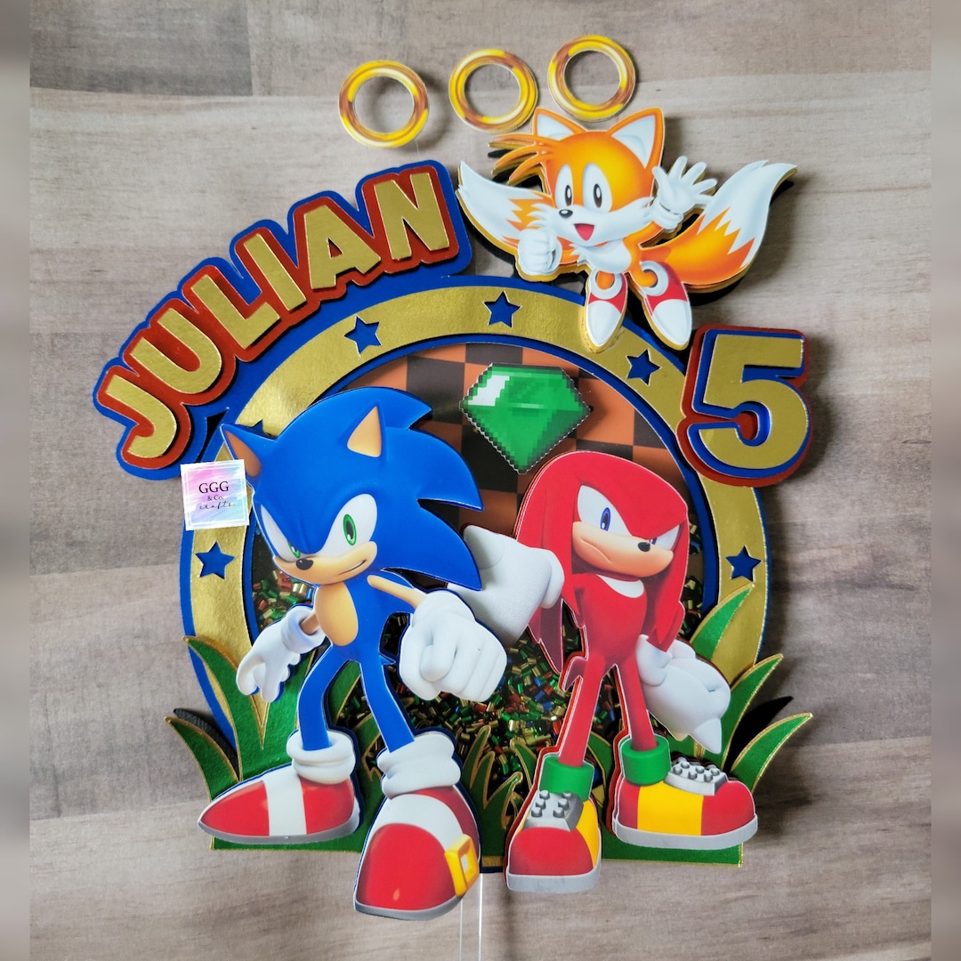 Hedgehog Birthday, Hedgehog Cake Topper, Boy Birthday Party, Sonic the ...