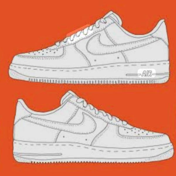 Custom Air Force 1 - Etsy UK