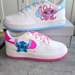 Custom Stitch and Angel Air Force 1 Trainers - Etsy UK