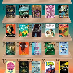 ABC / Alphabet Reading Challenge Template - Etsy